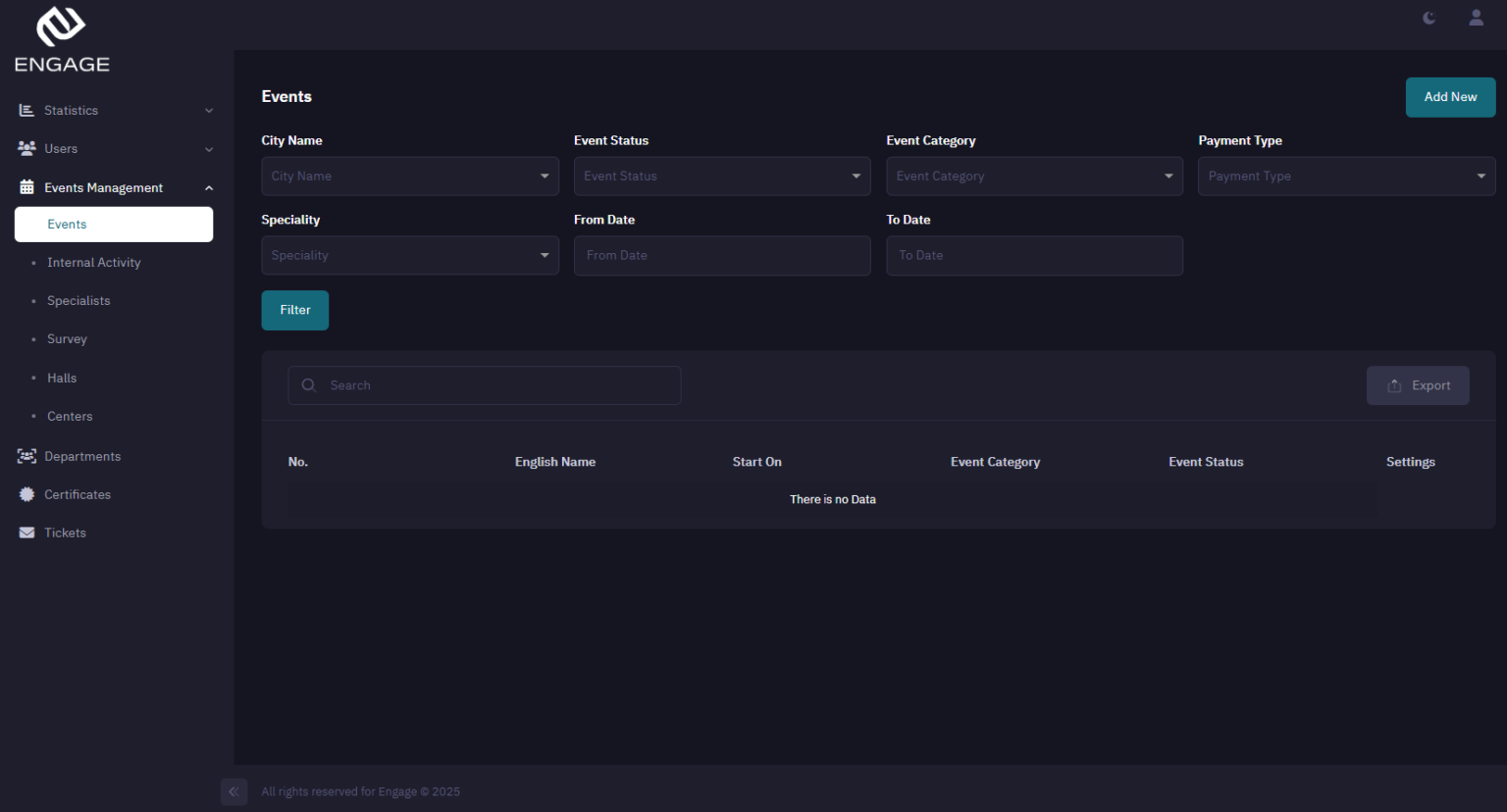 Engage – Discover and Manage Events Seamlessly with Engage.